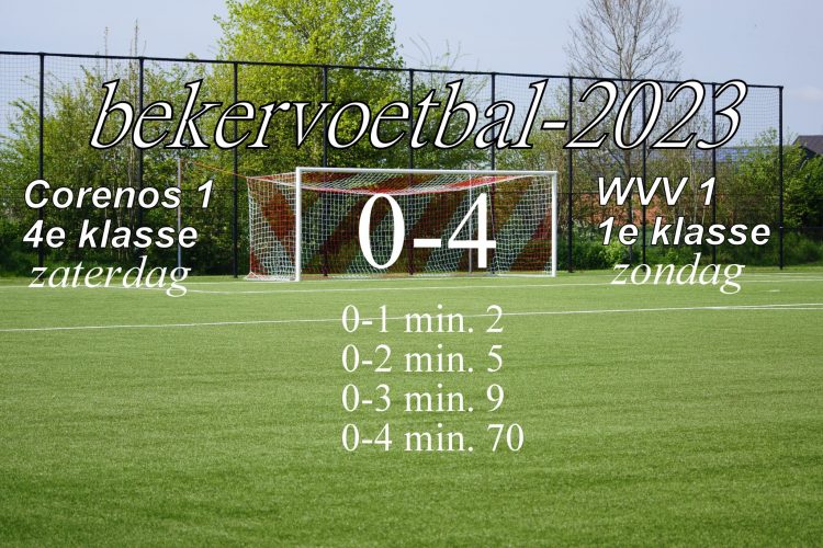 Fotoreportage Corenos 1 - WVV 1 | VV Corenos