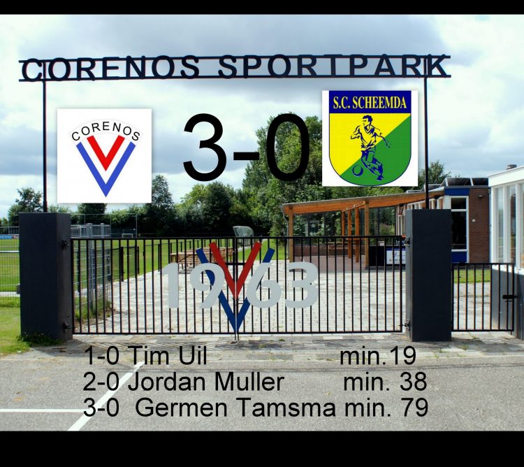 Fotoreportage Corenos 1 - SC Scheemda 1 | VV Corenos